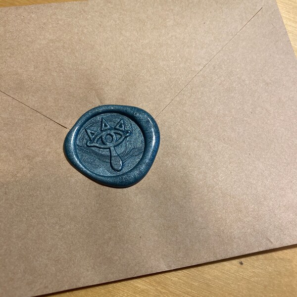 Sheikah Eye Emblem Zelda Inspired Wax Seal Stamp / Wedding Party ...