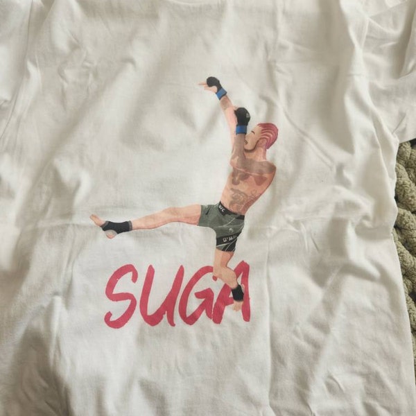 Suga Sean O'malley Celebration Poster UFC Wall Art | MMA | Flat Design ...