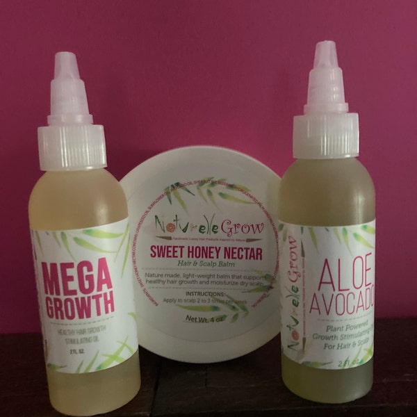 Sweet Honey Nectar -- Hair Growth Balm and Scalp Treatment ...