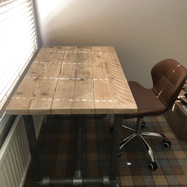 Ashwood Desk - Rustic Desk - Office Desk, Custom Made From Reclaimed ...