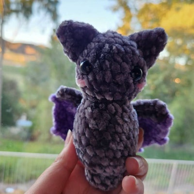 Crochet Amigurumi Bat Pattern Crochetgrove, Crochet Bat, Small Crochet ...