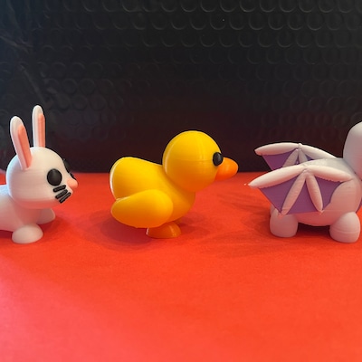Roblox Adopt Me Pets 3D Printed Multi-color Physical Pets - Etsy