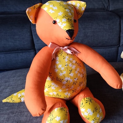 Memory Bear Easy 18 Sewing Pattern Simple Bear Pattern Sewing Pattern ...