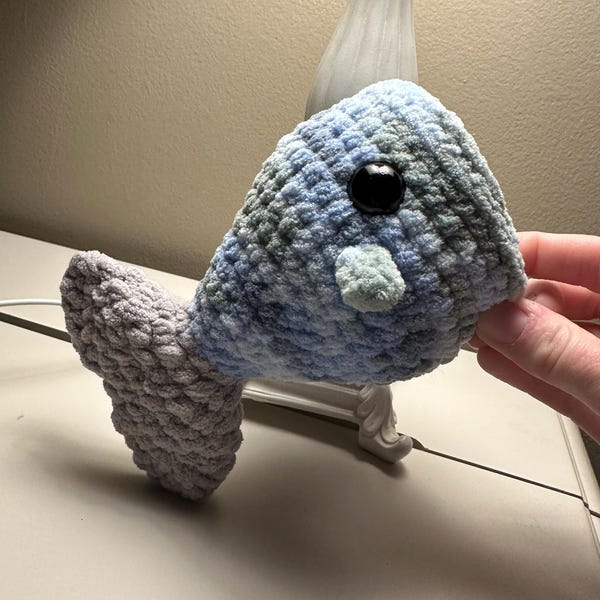 PATTERN: No Sew Flip the Fish Pattern - Amigurumi Funny Fish Pattern ...
