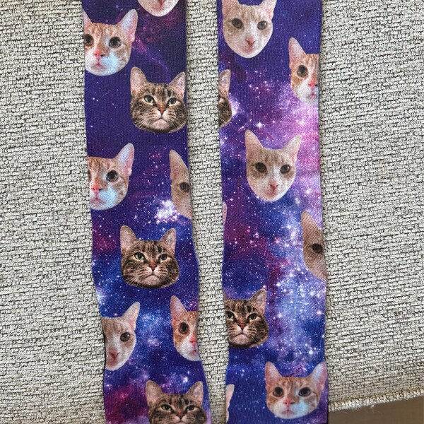 Customized Cat Socks Put Your Cute Cat On Custom Socks Cat Lovers Cat