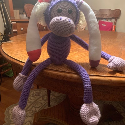 Mike the Monkey Amigurumi Crochet Pdf Pattern EN, DK & NL - Etsy