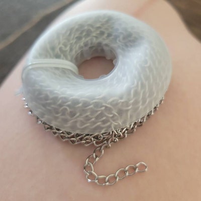 Stainless Steel Chain, Bulk Extender Twist Chain, Charm Bracelet Chain ...