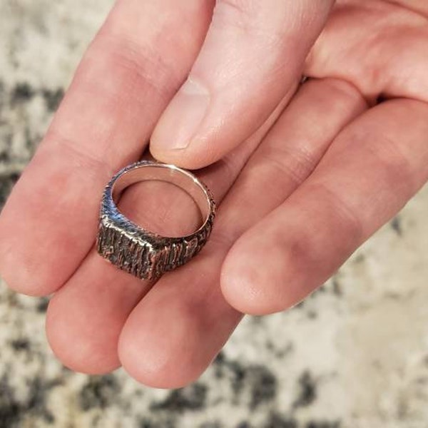 Sterling Silver Constellation Ring, Stars Ring, Night Sky Wedding Ring ...