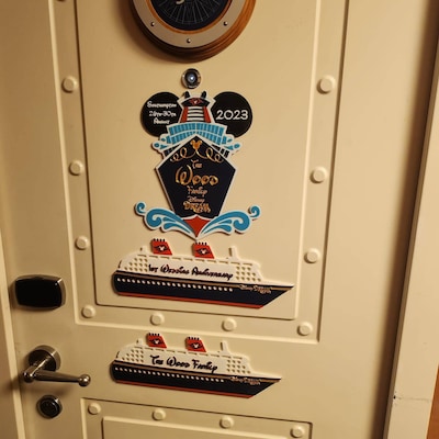 Personalised Disney Cruise Line Ship Inspired Stateroom Door Sign ...