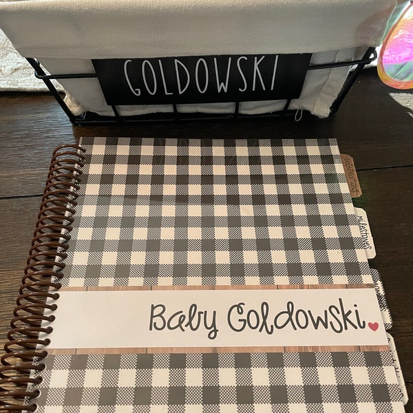 Gender Neutral Baby Book | Personalized Baby Book Makes a Great Gift ...