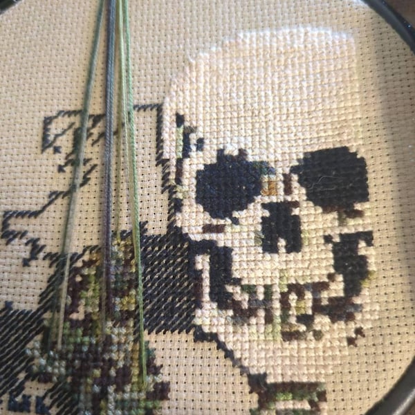 Labradoodle Dog Cross Stitch Pattern Sewing Embroidery DMC Wildlife ...