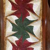 Twisted Log Cabin Poinsettia Table Runner Pattern, Table Runner Pattern ...