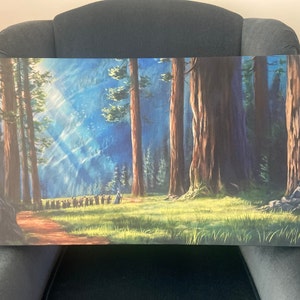 Path Through the Valley Original 18x24 Oil Painting by Aaron Long - Etsy