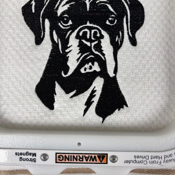 Cane Corso Side Machine Embroidery Design, Five Sizes Included, Instant ...