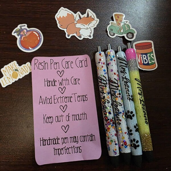 BOGO Epoxy Pens and Epoxy Pencils - Etsy