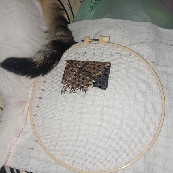 Counted Cross Stitch Pattern "saint Archangel Michael 115" - Etsy