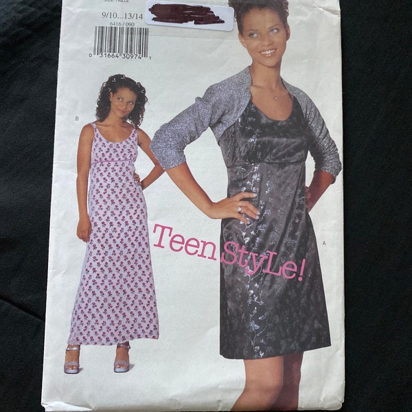 Vintage Uncut Butterick Sewing Pattern 6029 Teen Style Pants Sizes 9/10 ...