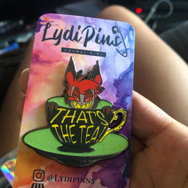 Niffty Monroe Hard Enamel Hazbin Hotel Pin - Etsy