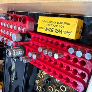 8 Shell Plate and Locator Pin Holder for Dillon 550 Reloading Machine ...