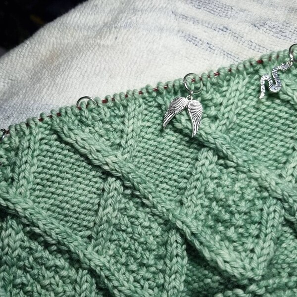 Peter Pan Stitch Markers and Bonus Hook Progress Keeper - Etsy Australia