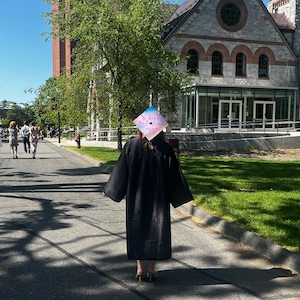 AKA Graduation Cap PRINTED Grad Cap Design Alpha Kappa Alpha Graduation ...