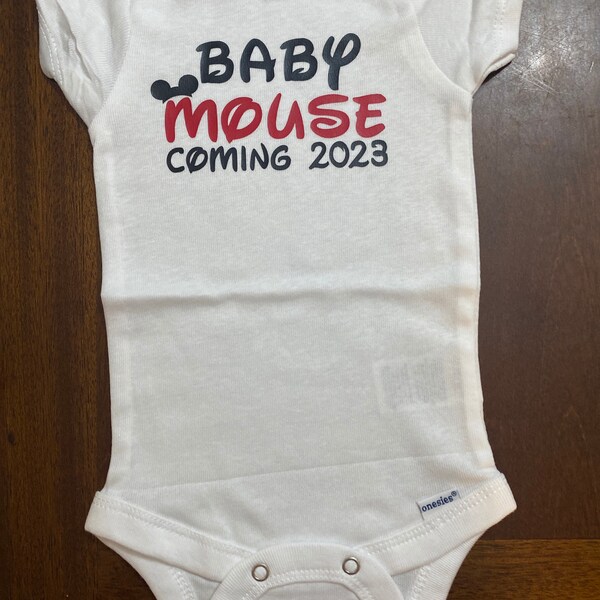 Custom Birth Announcement Onesie®, Personalized First and Middle Name ...