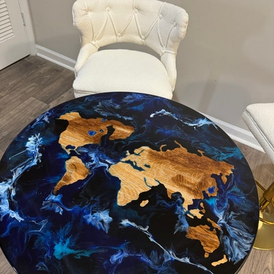 Live Edge Entryway Tables, Console Tables, Custom Epoxy Resin Console ...