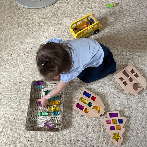 Exclusive Lucite Rainbow Stairs, Lucite Blocks, Acrylic Blocks, High ...