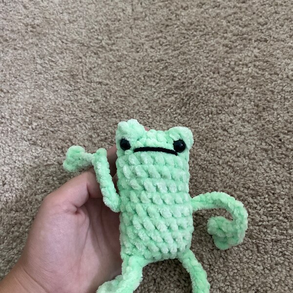 Leggy Frog | Crochet Frog | Crochet Plush | Crochet Gift for Kids ...