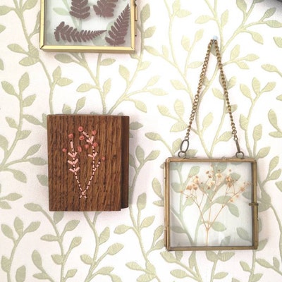 Large Scandi Christmas Tree Card Digital Embroidery Pattern - Etsy