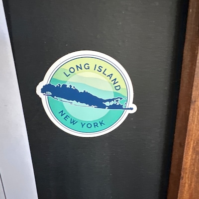 Long Island New York Stickers Set of 2 - Etsy