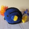 PATTERN: Beckett the Blue Tang Pattern - Amigurumi Plush Blue Tang ...