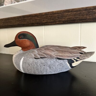 Blue Winged Teal Decoy - Etsy