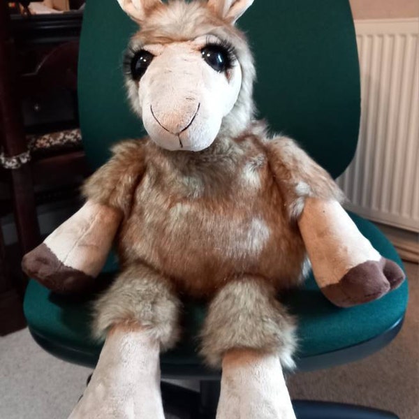 Plush Llama or Alpaca Sewing Pattern and Tutorial Llofty Llama and ...