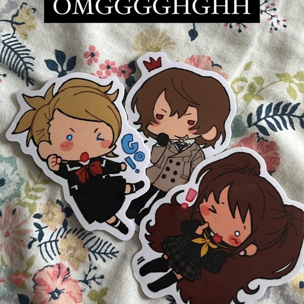 Persona Cast Stickers - Etsy