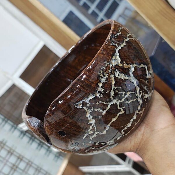 Wooden Urn Box Rosewood With Resin Ocean Wave Design Urns for Human ...