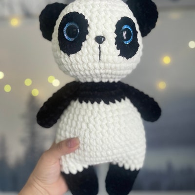 Panda Bao Crochet Pattern, Crochet Panda, Amigurumi Panda, Stuffed ...