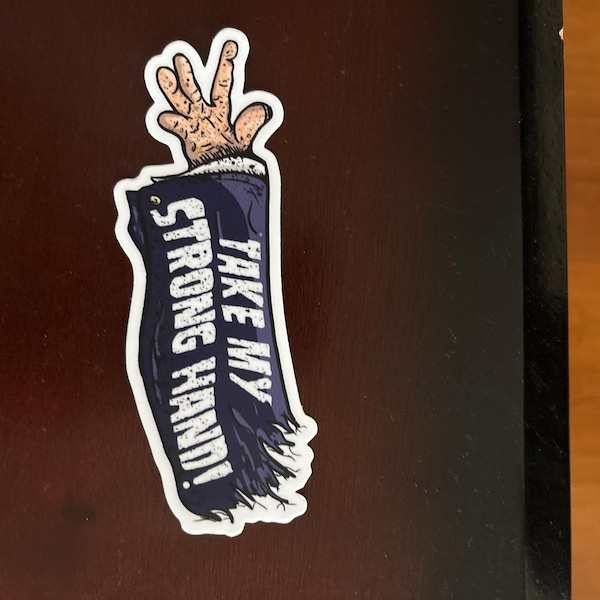 Take My Strong Hand! Scary Movie 2 Die Cut Sticker - Etsy