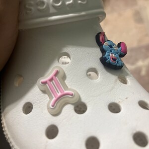 Letter Croc Charm - Etsy