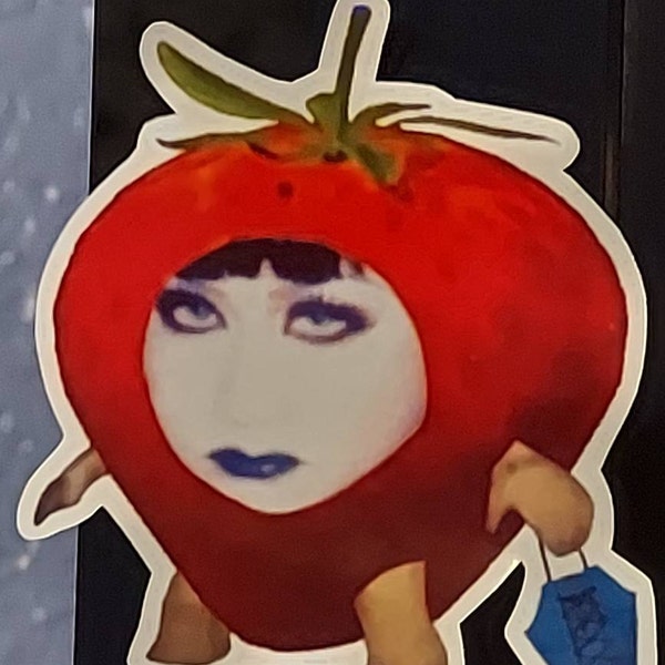 Set of 3 Large Strawberry Mana Sama Visual Kei Glossy and Waterproof ...