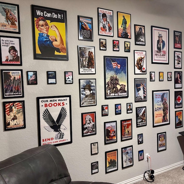 61 Vintage WW2 Propaganda Posters Bundle, High Quality Scanned ...