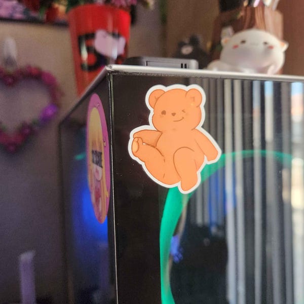 DAM, I Can't Be Bothered Beaver Sticker Cute Beaver Die-cut Sticker - Etsy