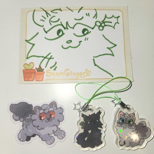 Warriors Cute Cat Art Print the New Prophecy - Etsy