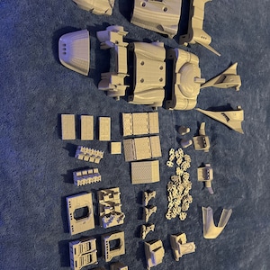 28mm Scale Victorian Mansion 3D Printed Model for Wargames and Tabletop ...