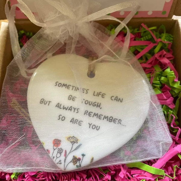 Stay Strong | Ceramic Ornament | Thinking of You | You Got This ...