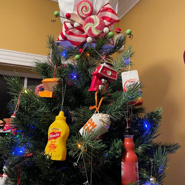 Candyland Christmas Tree Topper Sweets Tree Topper Cupcake Christmas ...