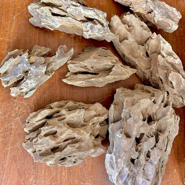 2-4 Gallon Nano Aquascape Decor SOUL CANYON Aquarium Dragon Rocks ...