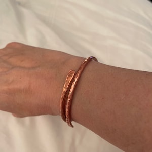 Large Scarf Ring Hammered Copper Scarf Slide Buckle. Hand - Etsy UK