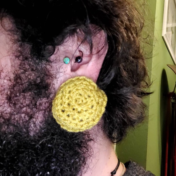 Crocheted Plug Mittens / Lobe Gloves / Ear Sweaters Made to Your ...