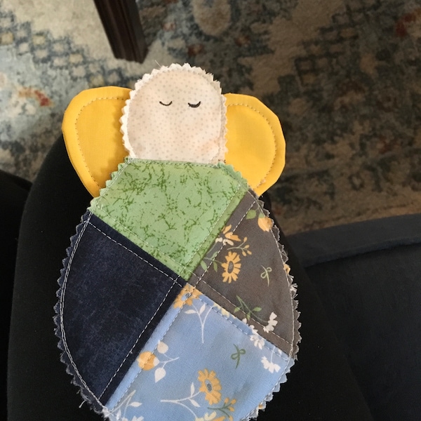 Quilted Angel Christmas Ornament Pattern - Instant PDF Pattern With ...